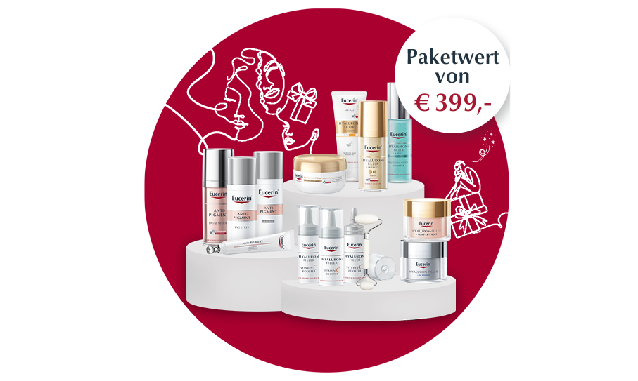 Medizinische Hautpflege kostenlos testen - EUCERIN