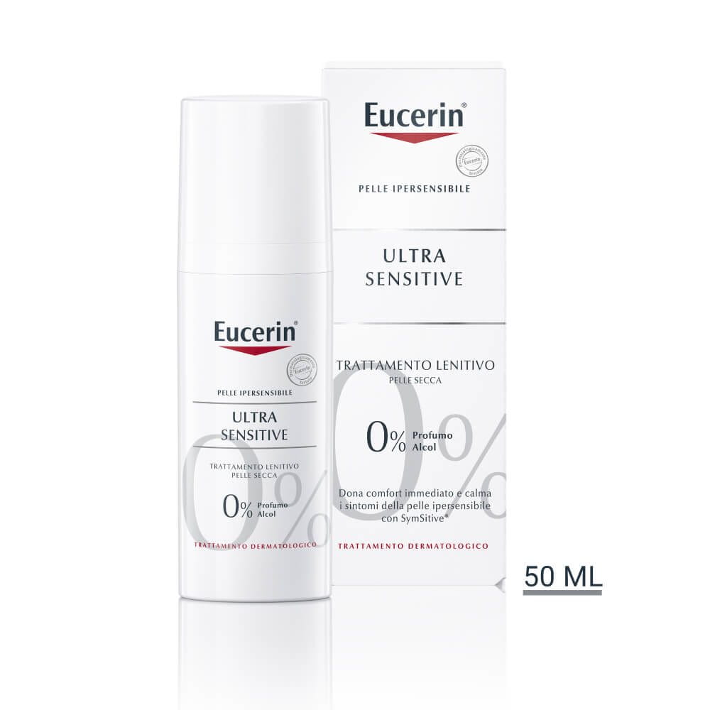 Eucerin: Hypersensitive skin | Eucerin UltraSENSITIVE Trattamento ...