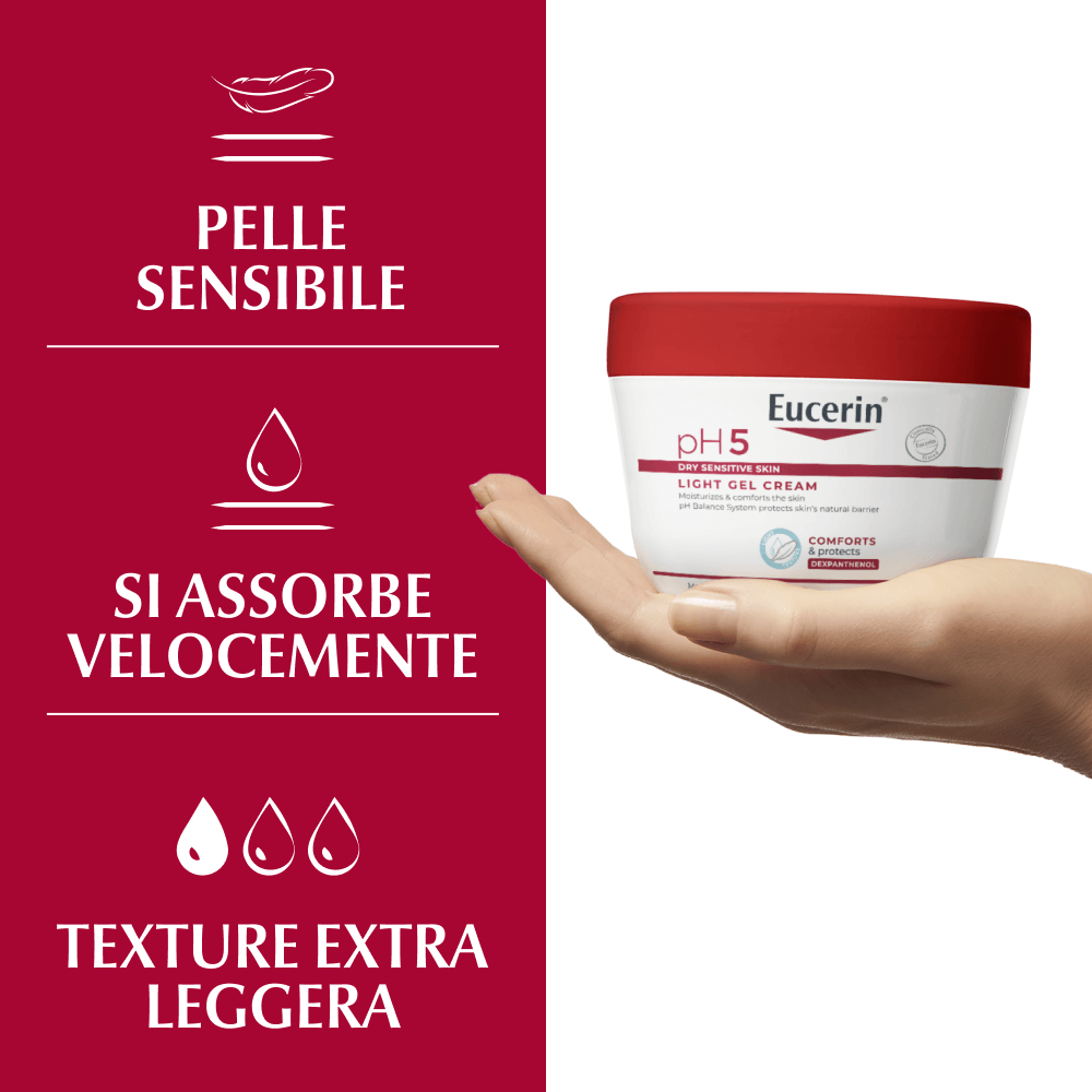 pH5 Crema Gel Idratante | Crema Gel Idratante per pelle secca e sensibile
