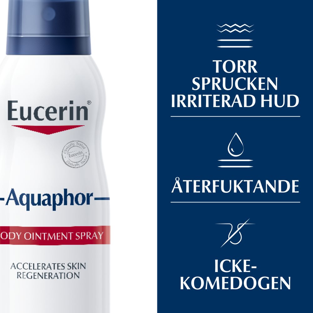Aquaphor Body Ointment Spray | Gelsalva i sprayformat | Eucerin