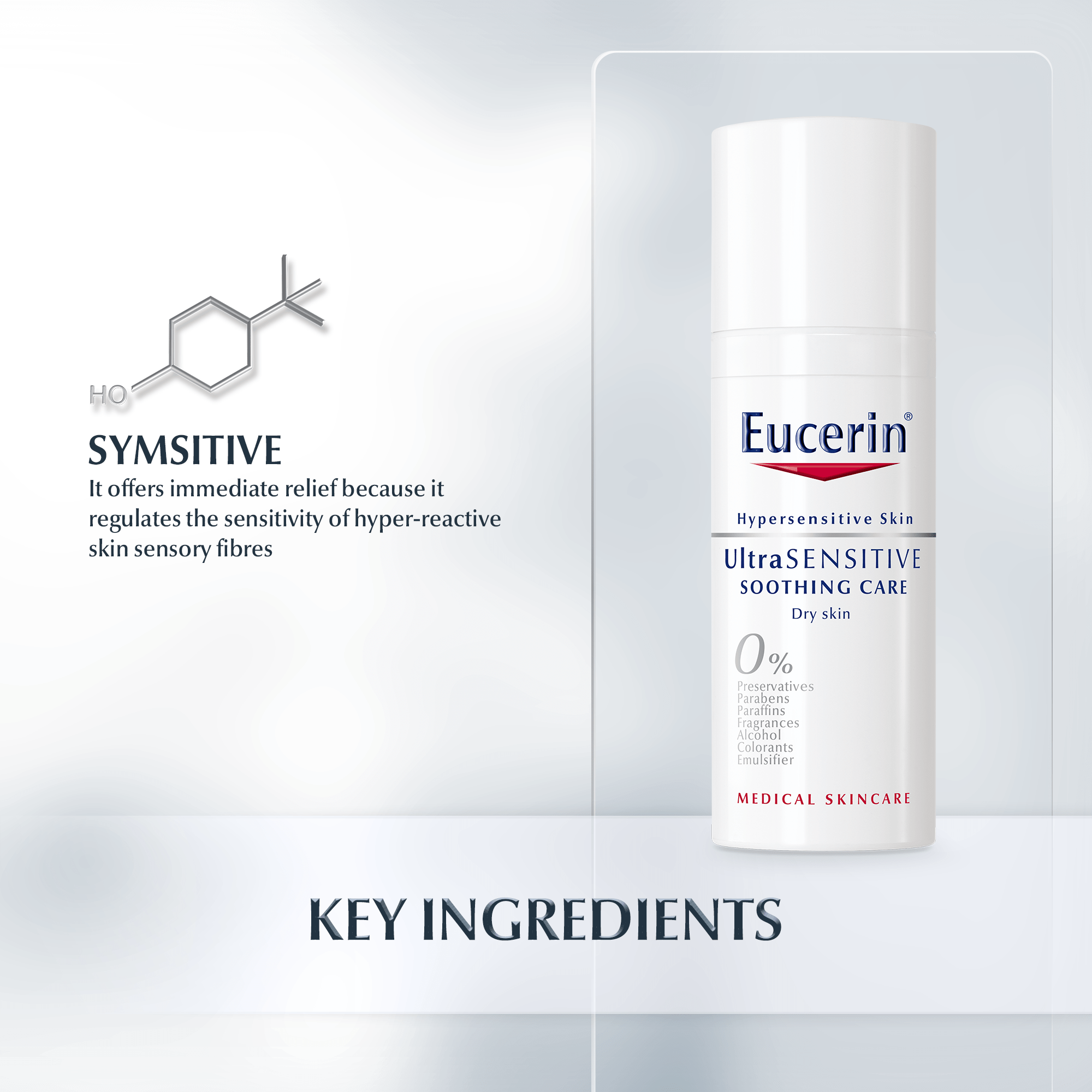 Eucerin: Hypersensitive skin | UltraSENSITIVE Soothing Care Dry skin
