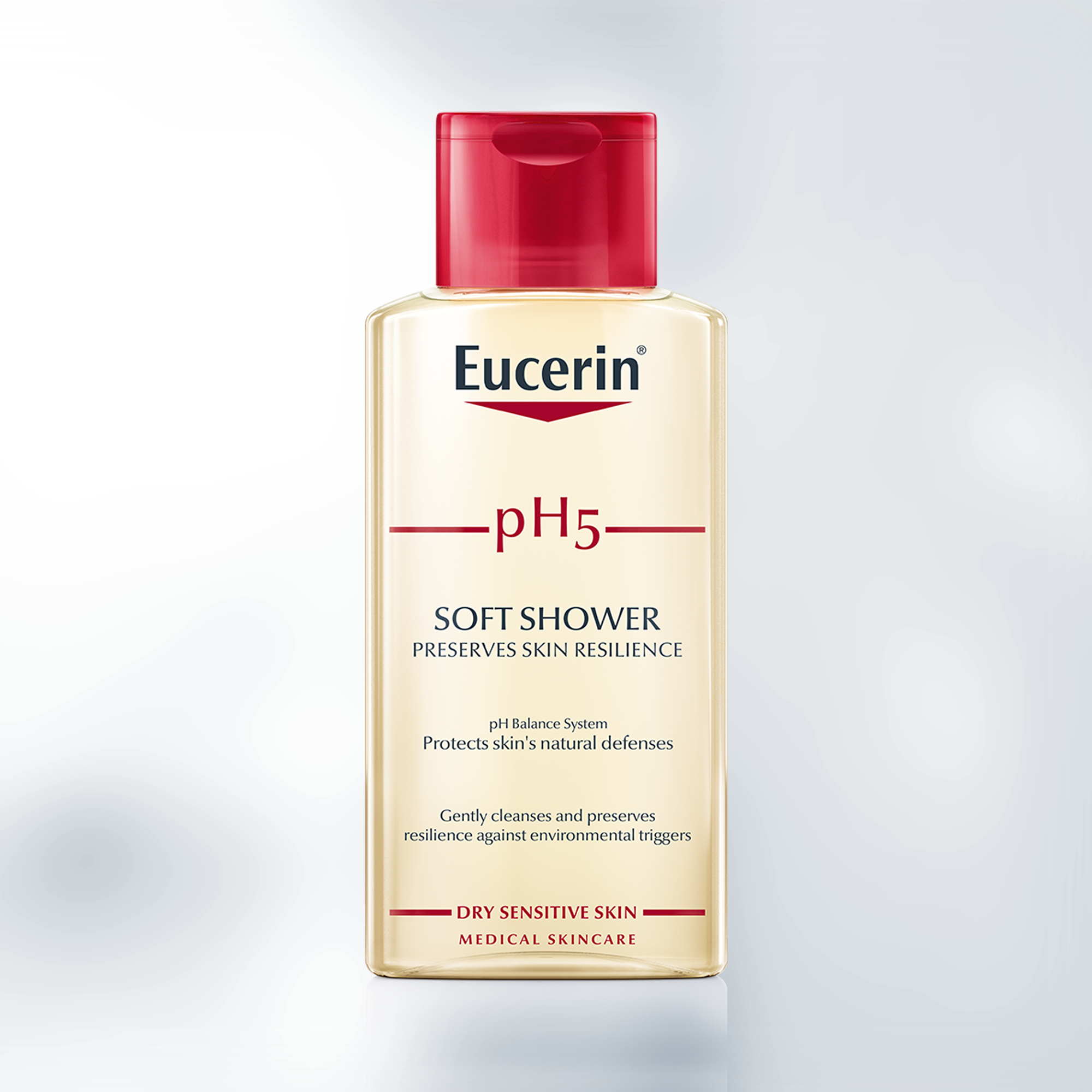 Eucerin pH5 Skin-Protection Soft Shower | Cleansing for dry, sensitive skin