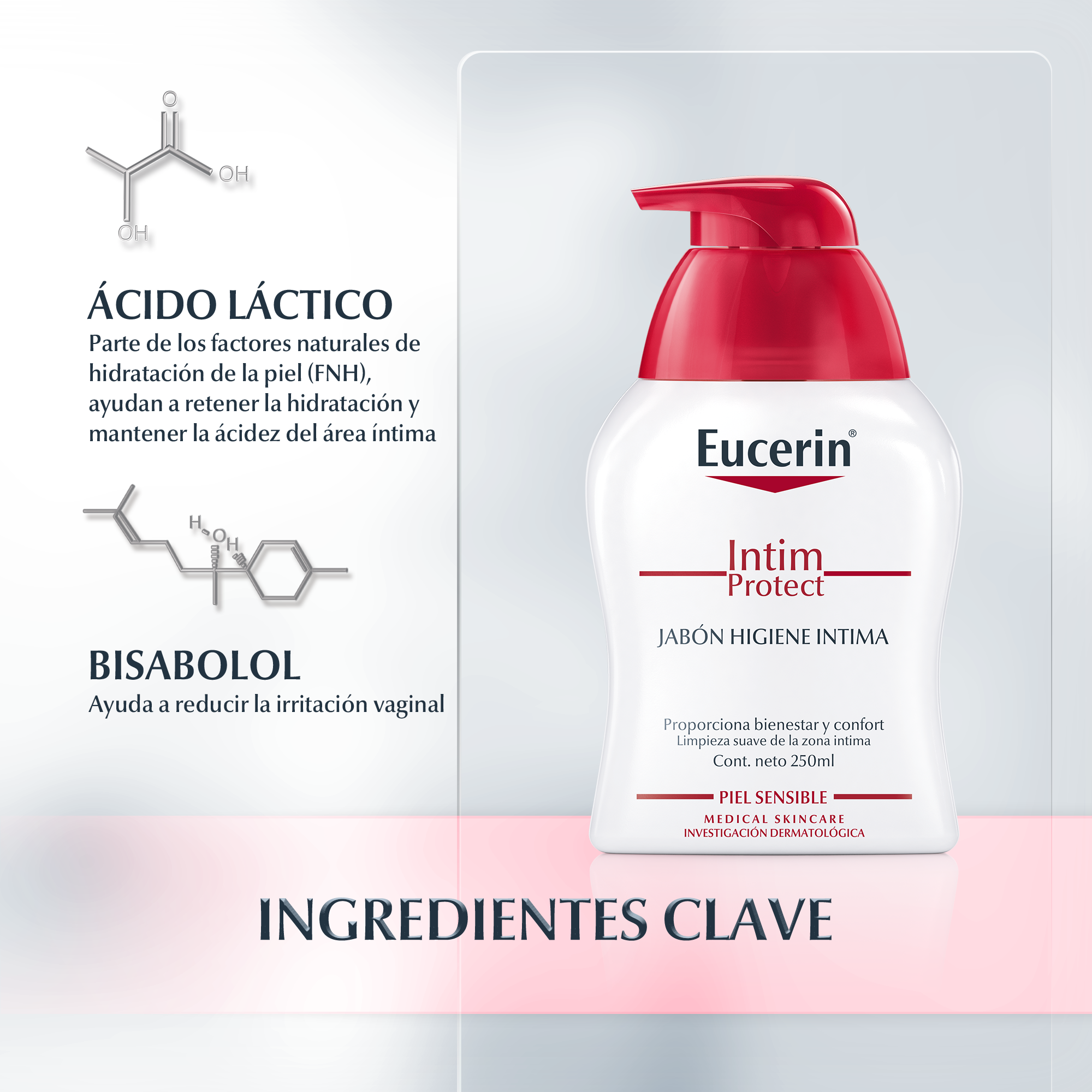 Jabón Higiene Intima pH5 para Piel Sensible | Eucerin