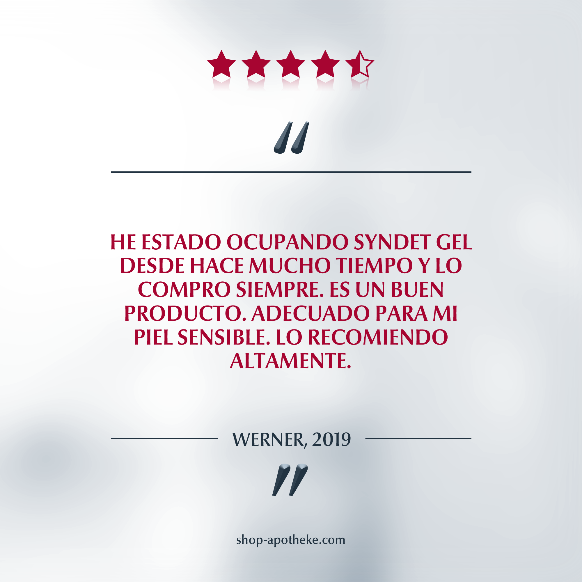 Gel Syndet pH5 Limpieza efectiva para la Piel Sensible | Eucerin