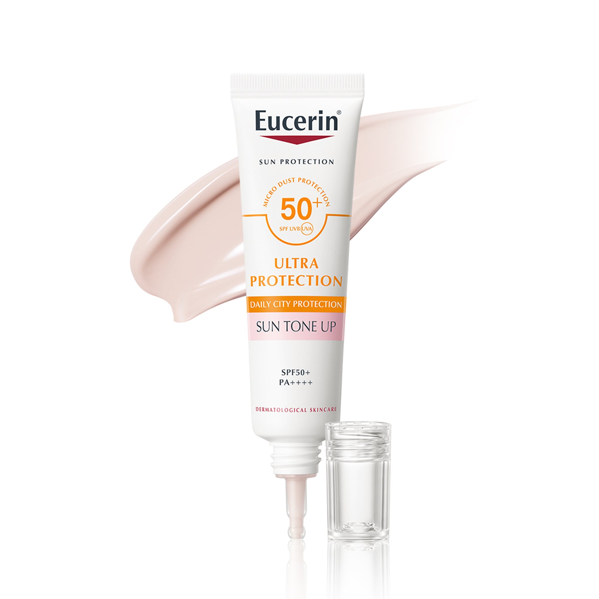 Eucerin Sun Tone-Up SPF 50 - Facial Sunscreen for All Skin Types