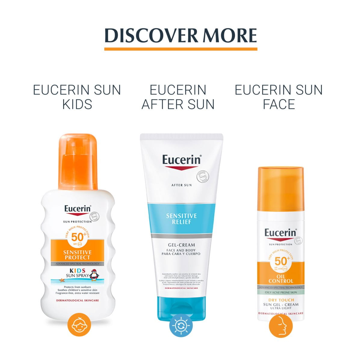 Eucerin: Sun | Allergy Protection Sun Creme-Gel SPF 50 | Sunscreen