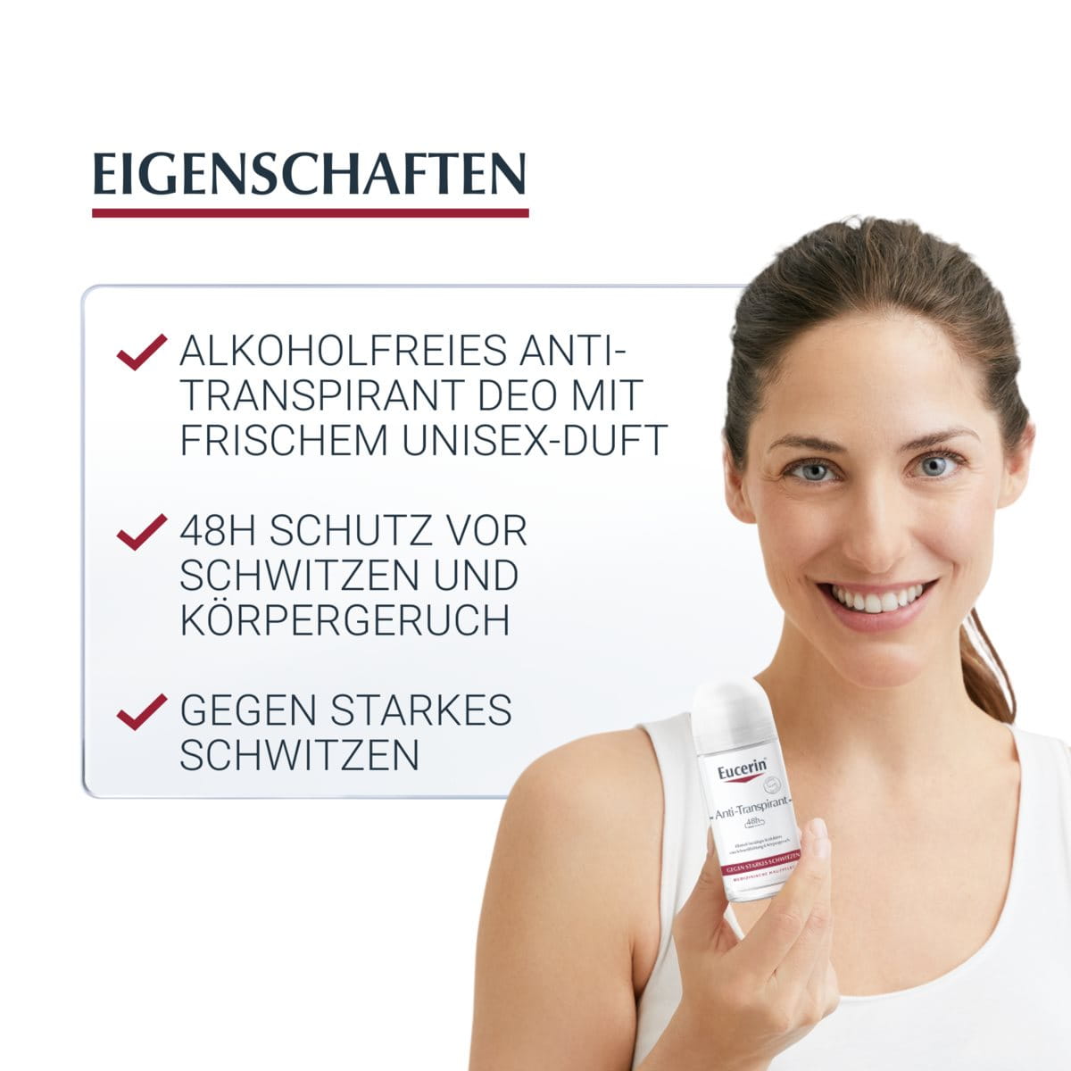 Anti-Transpirant 48 h Roll-on | Eucerin
