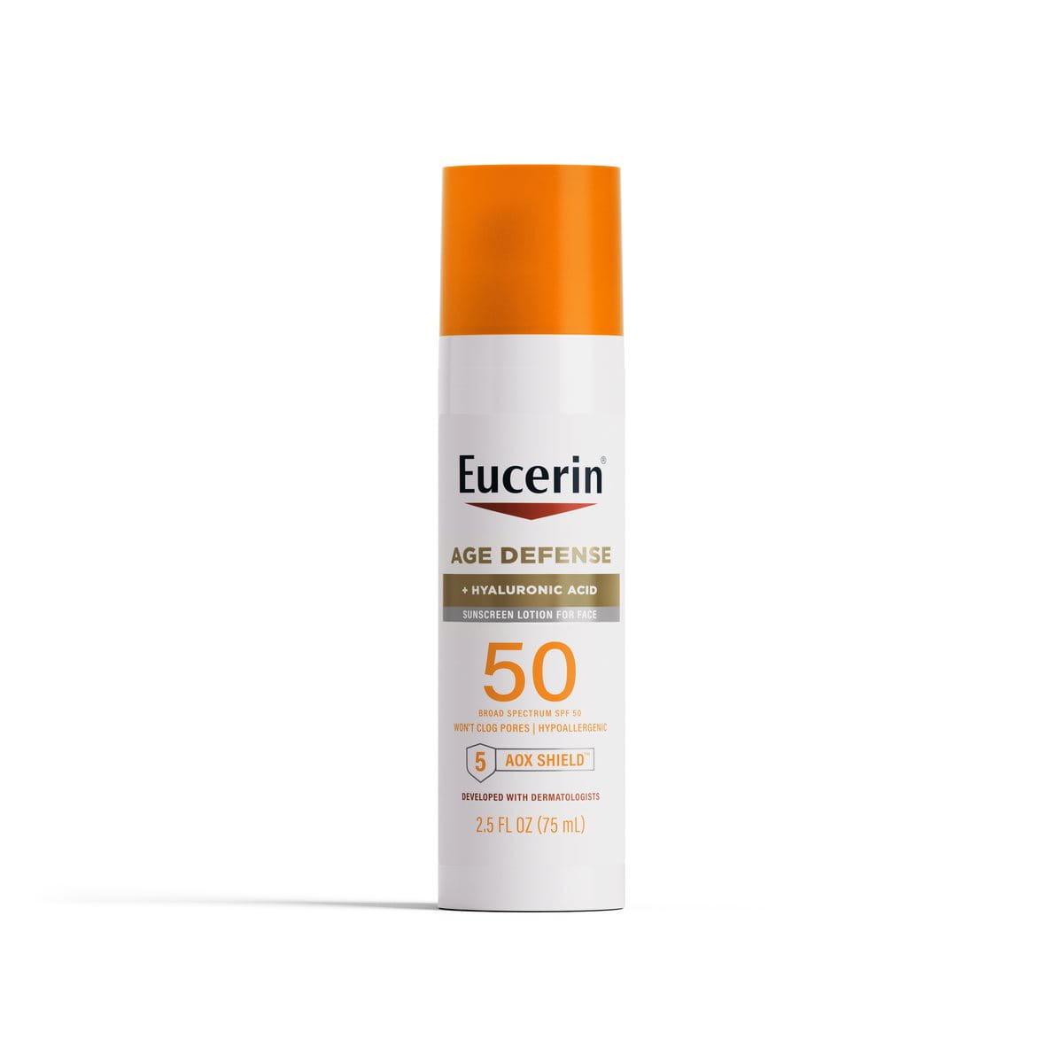 Age Defense Face Sunscreen Lotion SPF 50 - Eucerin Sun