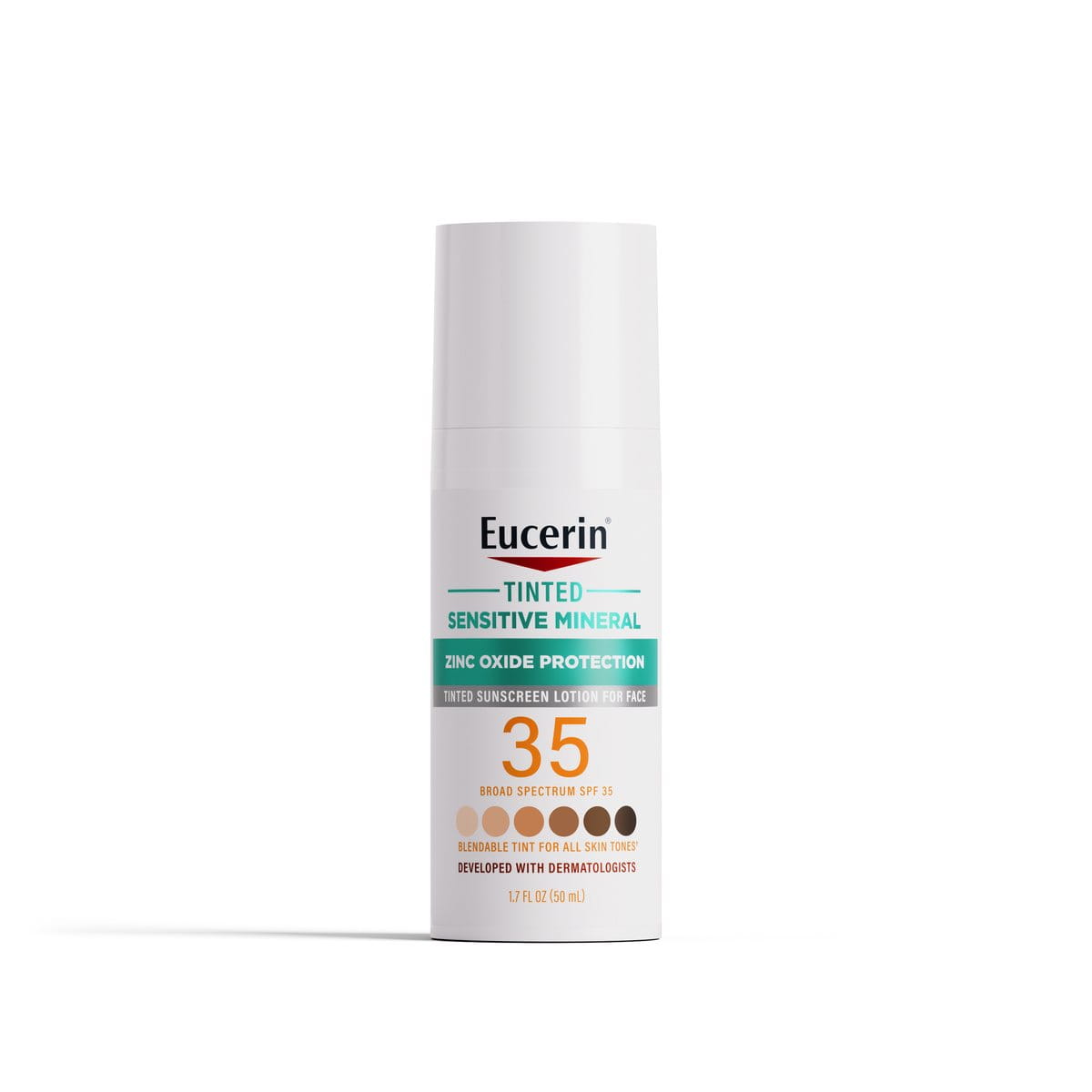 Tinted Mineral Face Sunscreen Lotion SPF 50 - Eucerin Sun