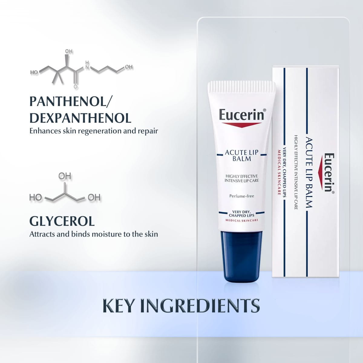 Eucerin: Complete Repair | Acute Lip Balm | Dry Skin