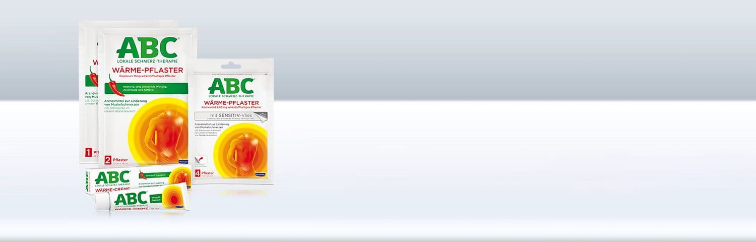 ABC Pflaster Ratgeber - Muskelschmerzen lindern