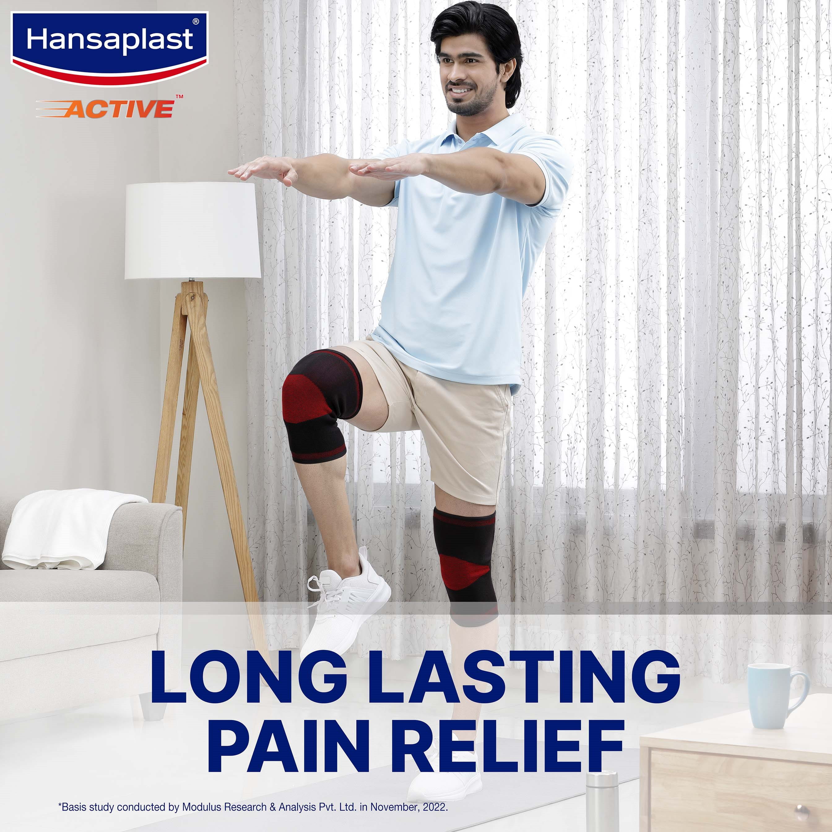 Buy Elastic Knee Support for Men & Women Online in India | Hansaplast