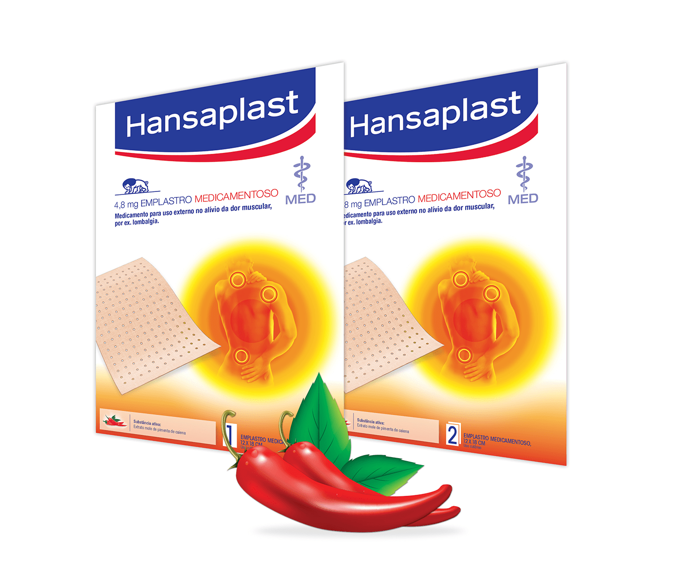 Emplastro Térmico para Dores Musculares | Hansaplast
