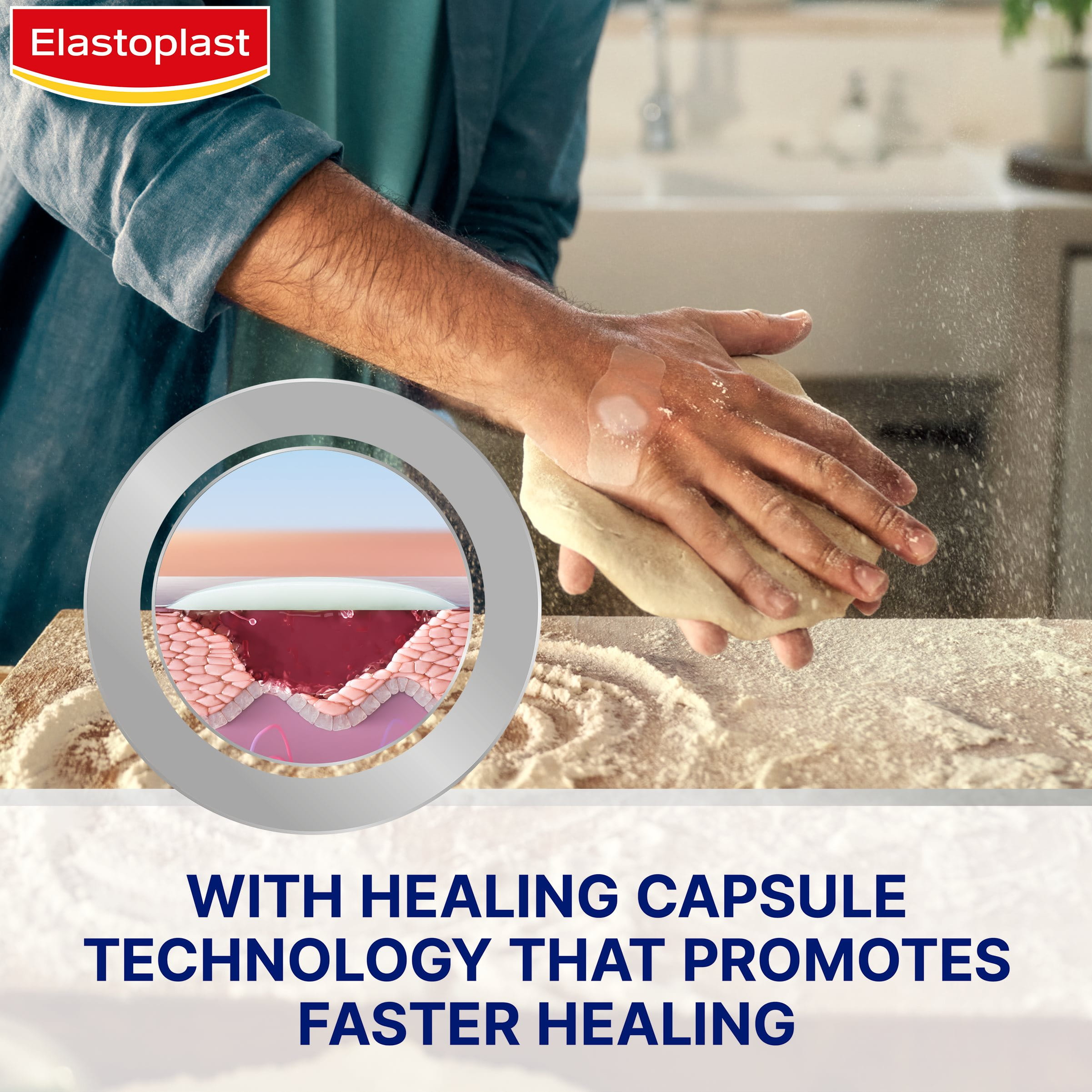 Elastoplast Second Skin XL Plasters: Enhanced Wound Care