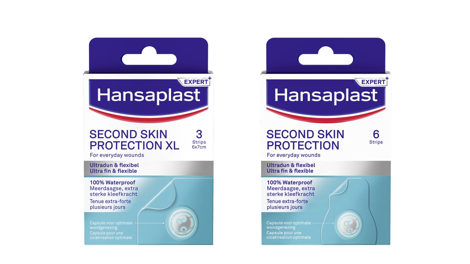 Second Skin Protection wondverzorging | Hansaplast