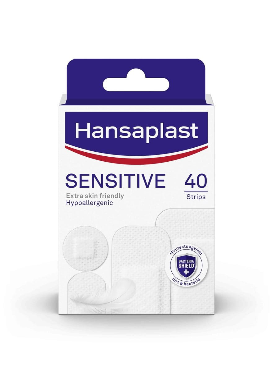 Hansaplast Sensitive Wound Plasters | Extra skin friendly for optimal ...